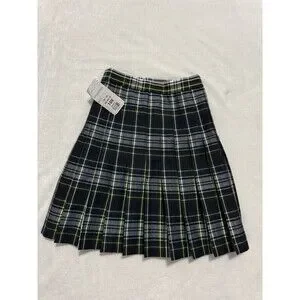 Flynn & O'Hara | Skirts | Flynn Ohara Girls Sz X Navy White Plaid Wrap ...